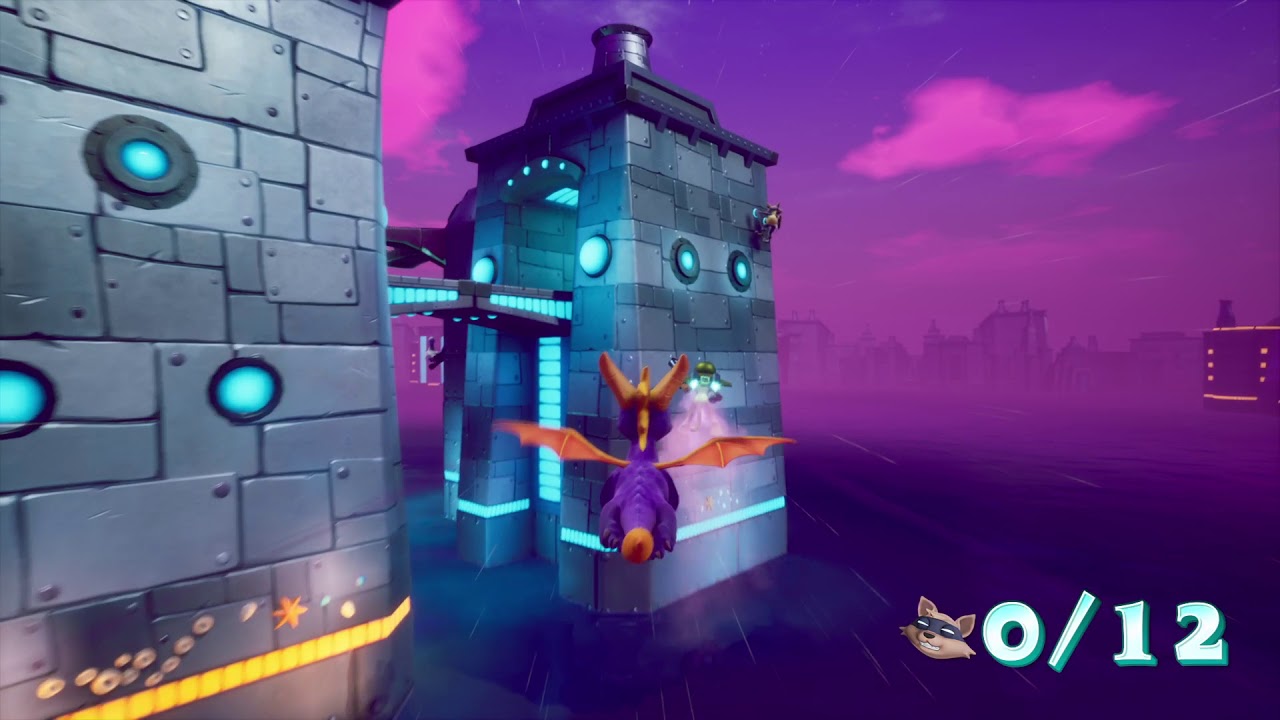 Metro Speedway 100% walkthrough - Spyro 2: Ripto's Rage (sub 1:10 ...
