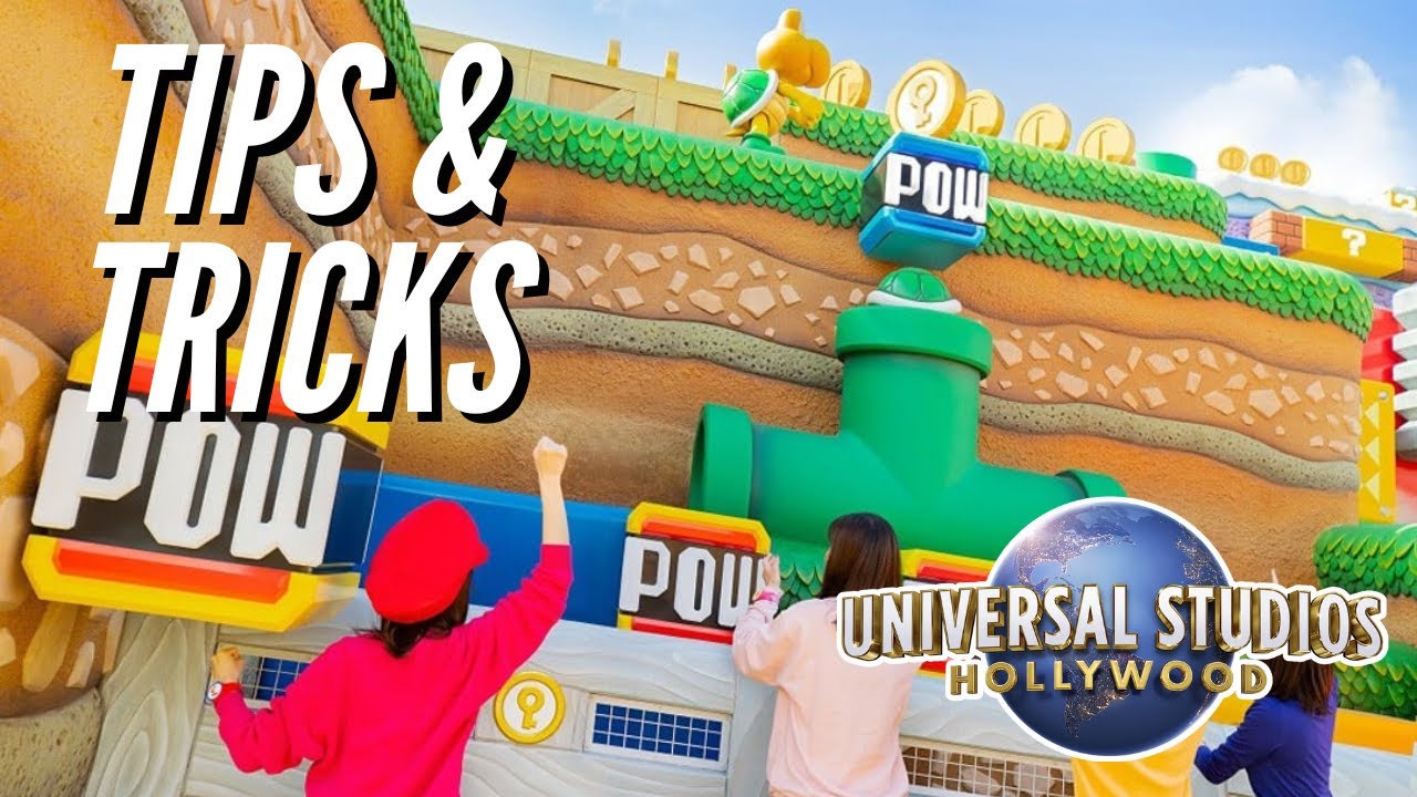 Super Nintendo World Hollywood Mini Games - YouTube