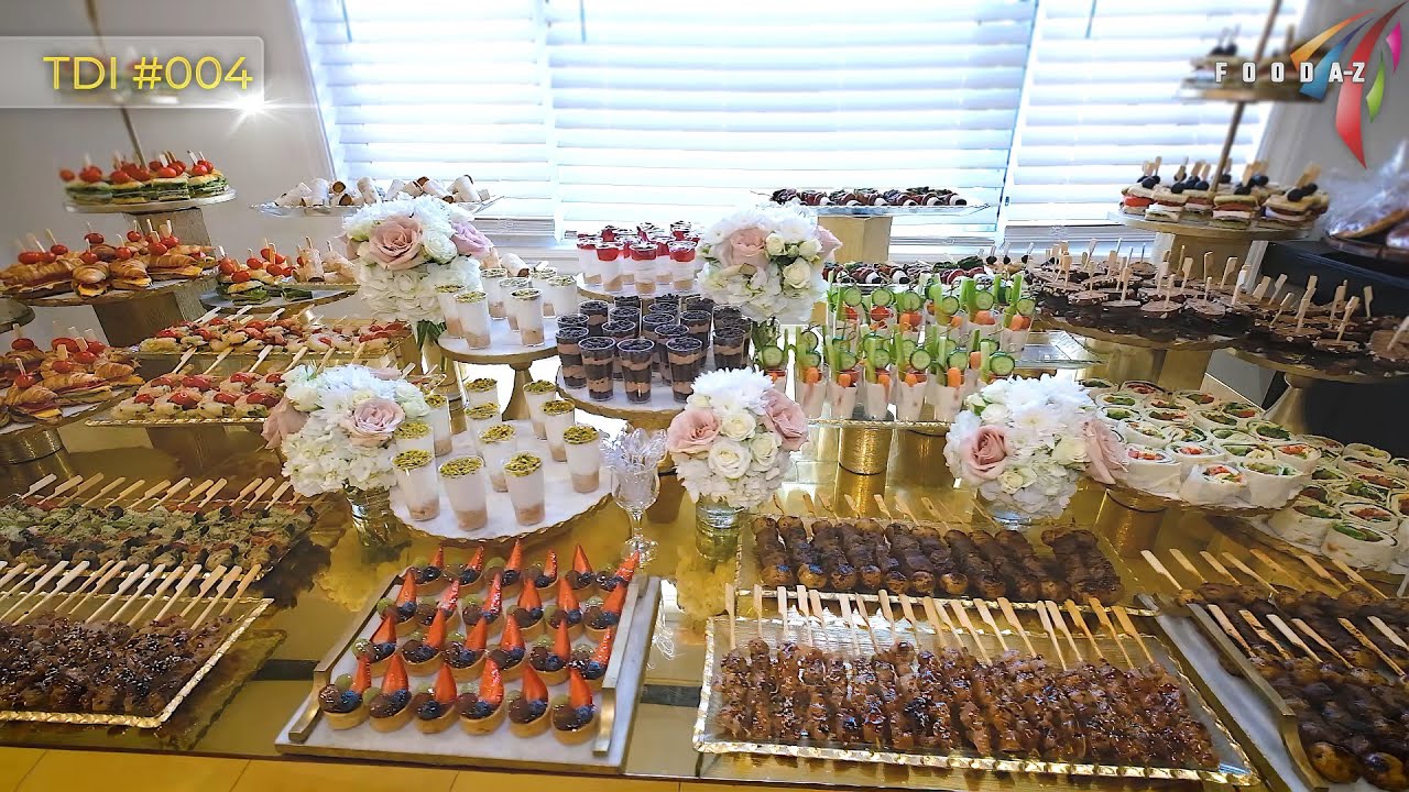 🥂 Wedding Appetizer Buffet Table # 004 | The Best wedding buffet table ...