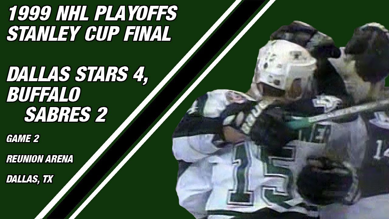 1999 Stanley Cup Final Game 2: Dallas Stars 4, Buffalo Sabres 2 - YouTube