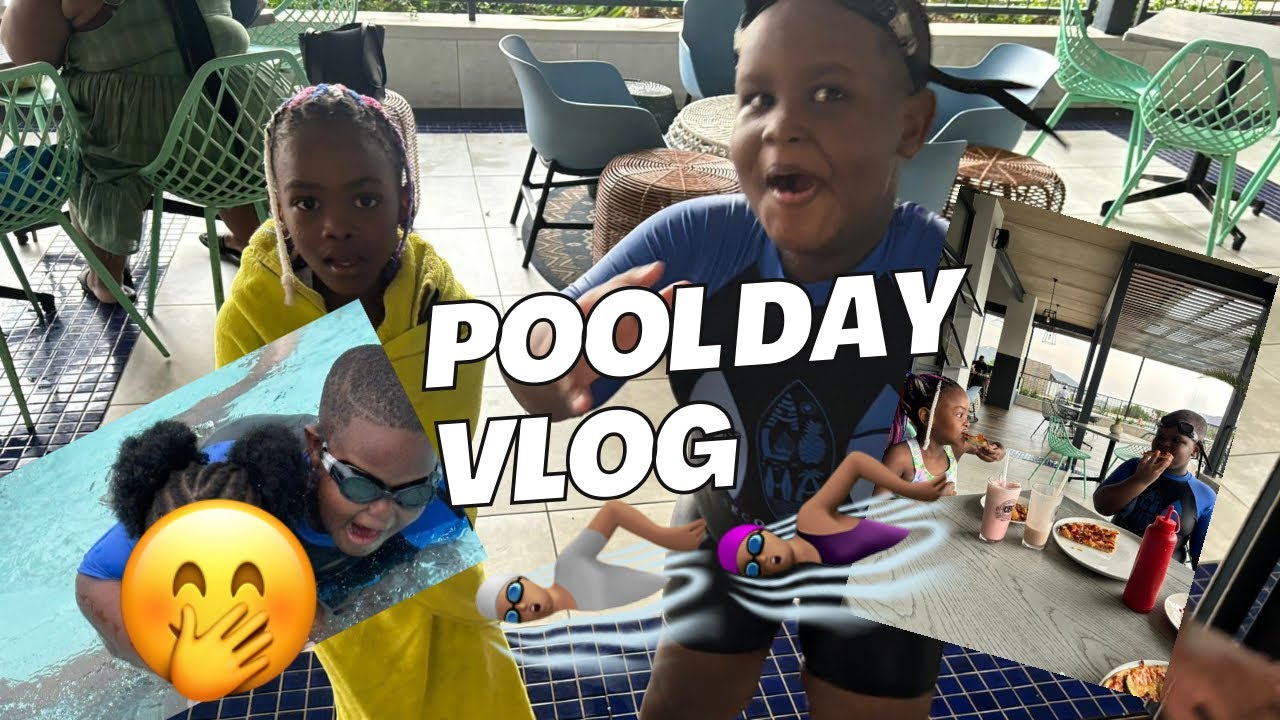 Pool day vlog with my friend | SOUTH AFRICAN KID YOUTUBER | VLOG - YouTube