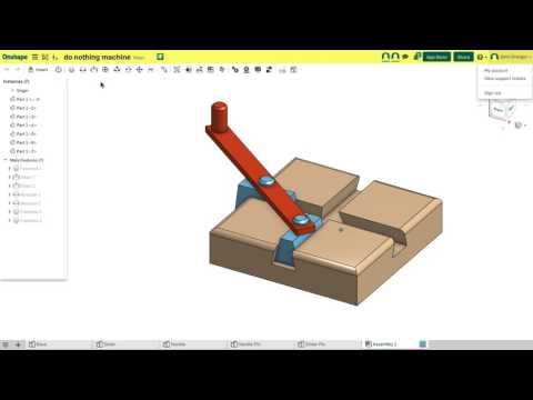 Onshape - One Minute Lesson - Get to Know the Onshape Document Toolbar ...
