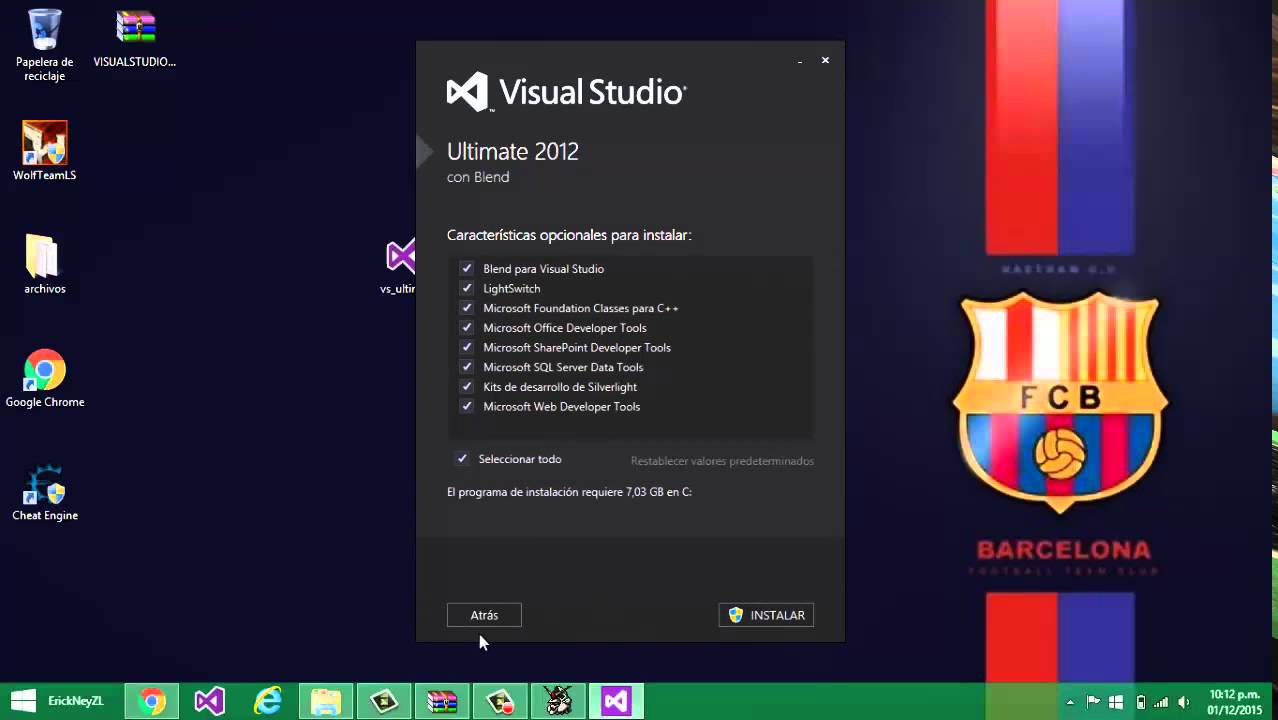 Como Instalar Visual Studio 2012 Ultimatte Full y En Español l ErickZL ...