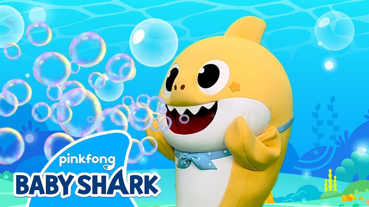 Bubbling fun with Baby Shark🫧 Join the underwater adventureㅣKids Gameㅣ ...