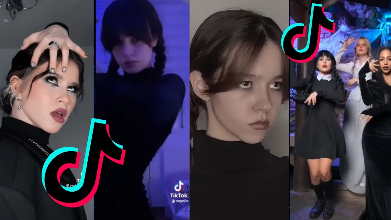 Wednesday Addams Dance | i'll dance dance dance with my hands hands ...