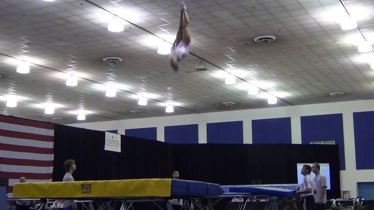 Hayley Butcher - Women's Trampoline Finals - 2012 USA Gymnastics ...