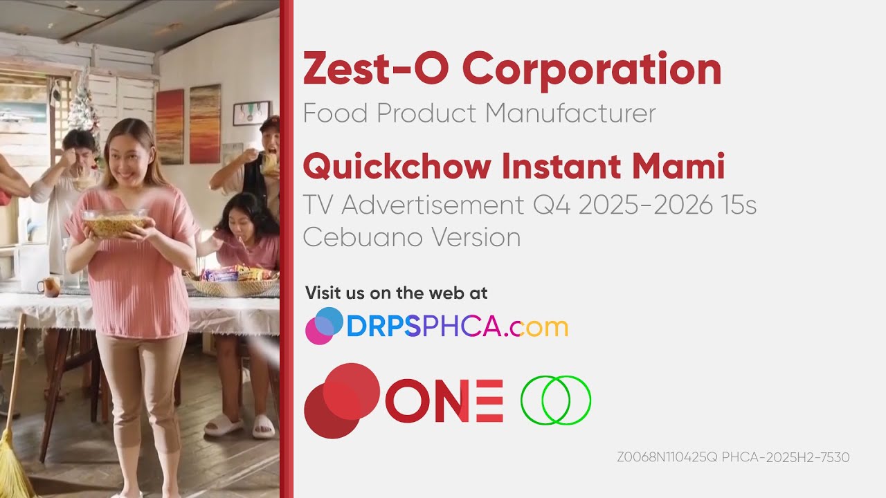 Quickchow Instant Mami TV Ad Q4 2025-2026 15s (Philippines, Cebuano ...