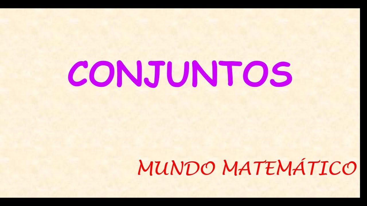 DEFINICINES: CONJUNTOS; FINITO E INFINITO; EXTENSIÓN Y COMPRENSIÓN ...