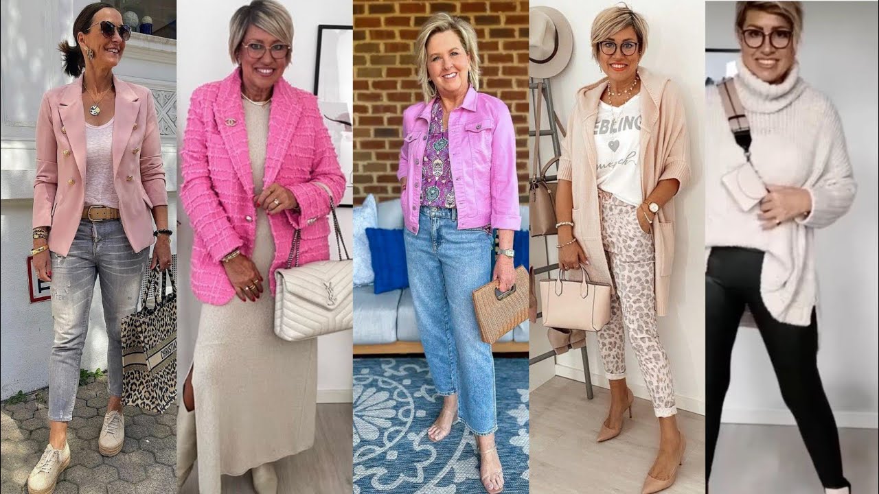 Shein Vintage Clothing for Women Over 40 | Casual Winter Outfits ...