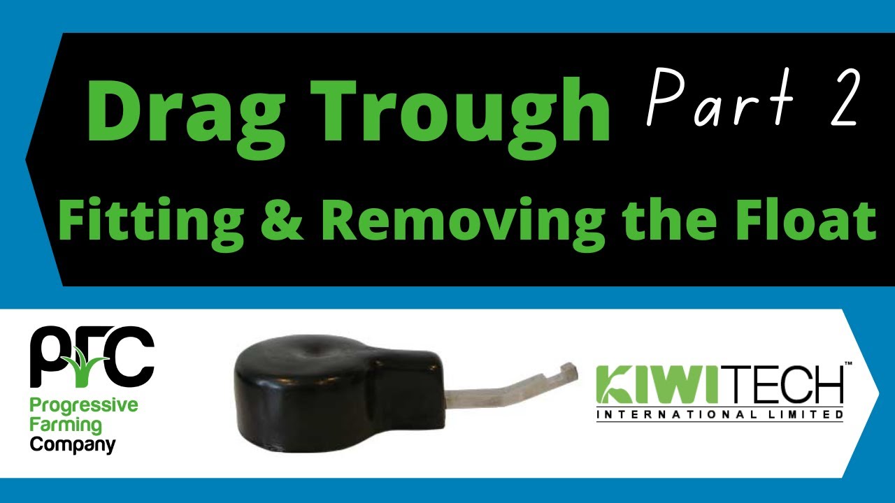 Kiwitech Drag Trough - Part 2 - Fitting and Removing the Float - YouTube