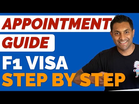 US Visa Appointment Booking • USA F1 Student Visa Interview • Complete ...