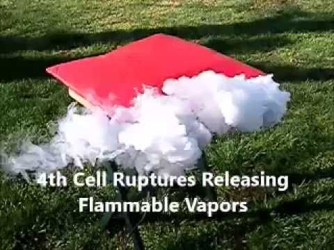 Burn Bag Test with Smoke AND Fire