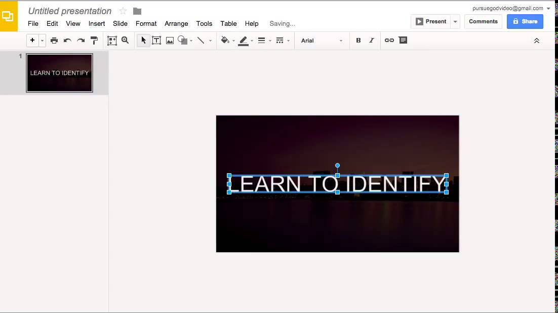 How to Create a YouTube Thumbnail in Google Drive - YouTube