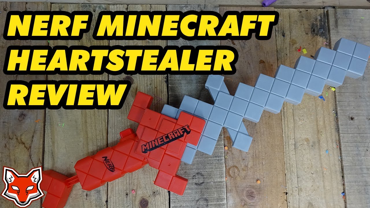 [REVIEW] - Nerf MineCraft HeartStealer QUICK LOOK - YouTube