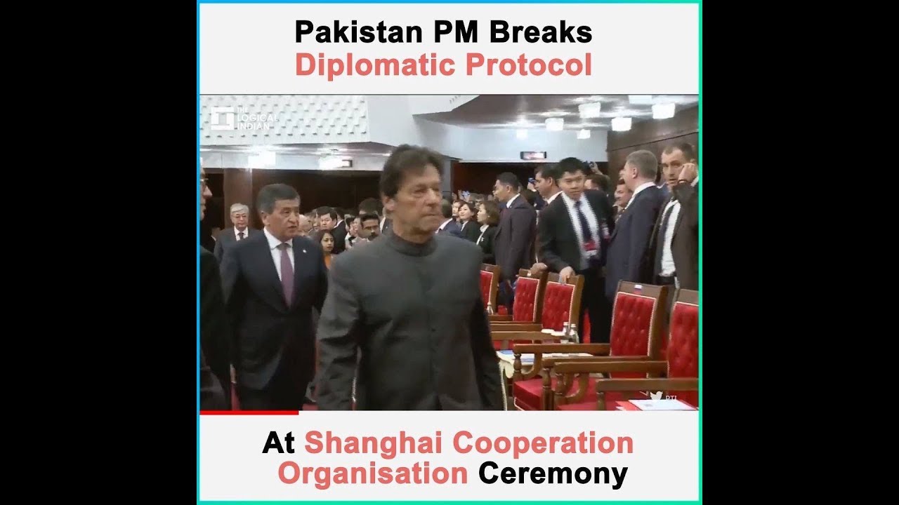 Pakistan PM Breaks Diplomatic Protocol At Opening Ceremony Of Shanghai ...