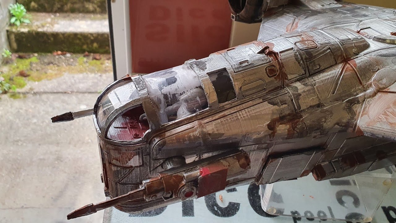 part 3 how to build an 3d printed Model of the Razor crests from the ...