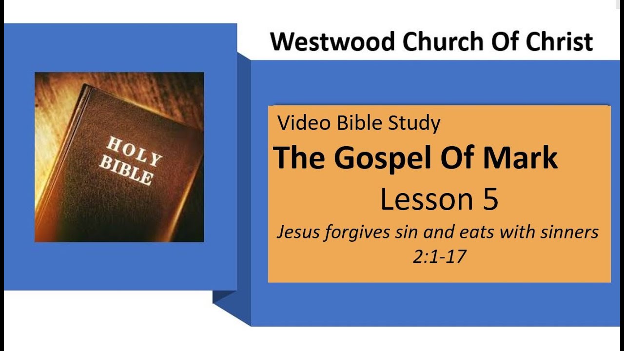 The Gospel of Mark: Lesson 5 - YouTube