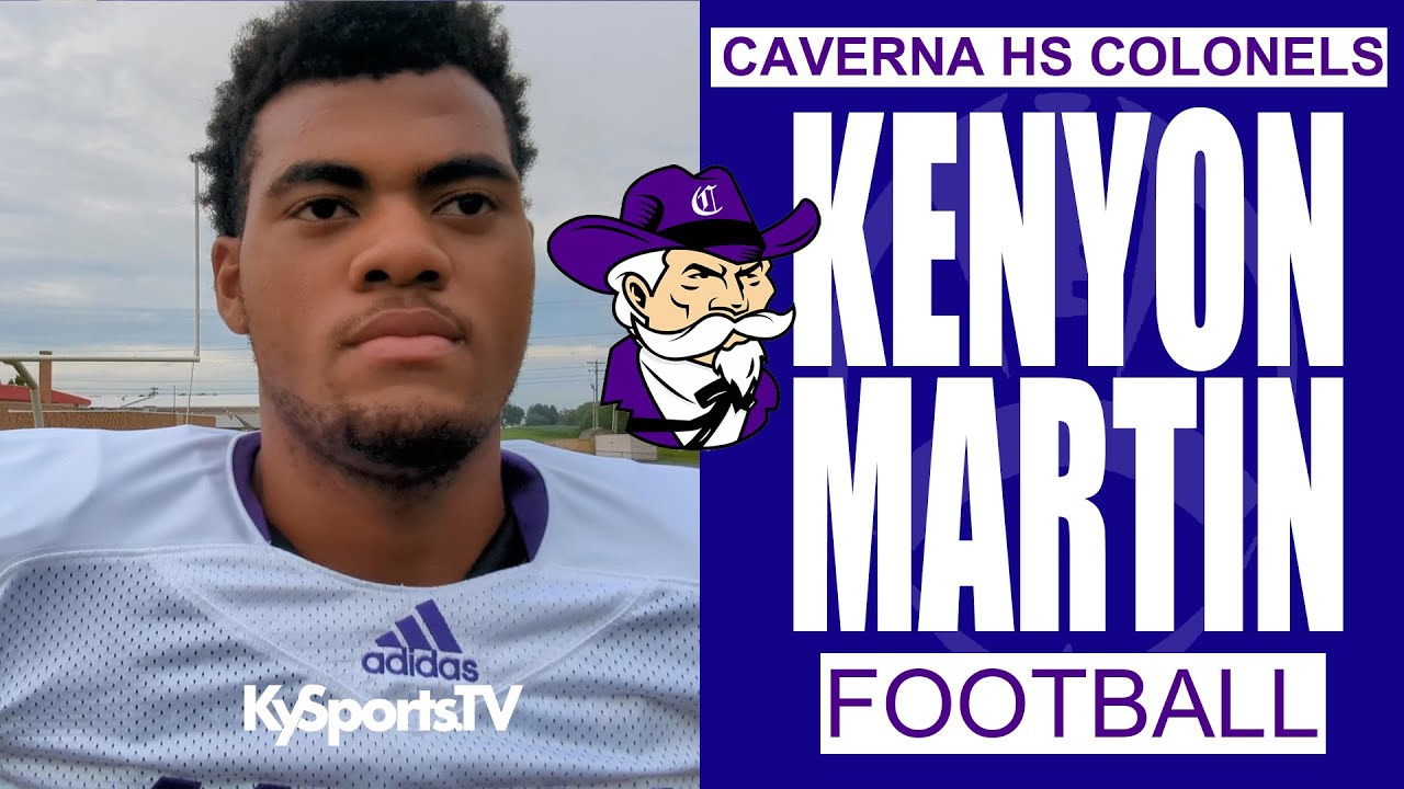 Caverna HS Colonels Football Kenyon Martin Previews 2023 Season - YouTube