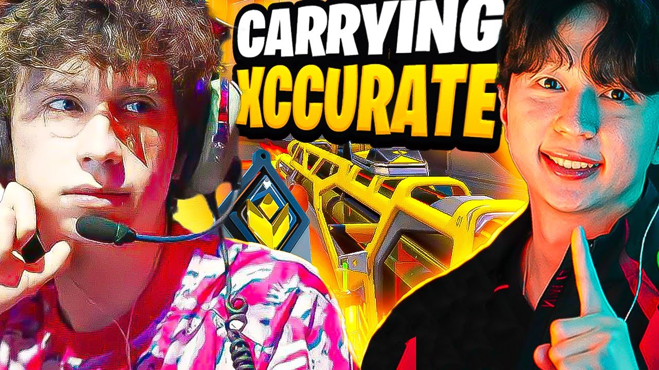 CARRYING XCCURATE IN RADIANT RANKED !!! | PRX SOMETHING - YouTube