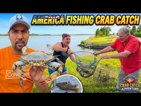 America Fishing, Crabs with American friends 🇺🇸|| Indian in USA 