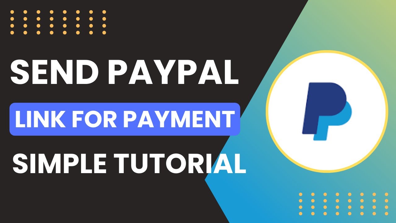 How To Send Paypal Link For Payment - YouTube