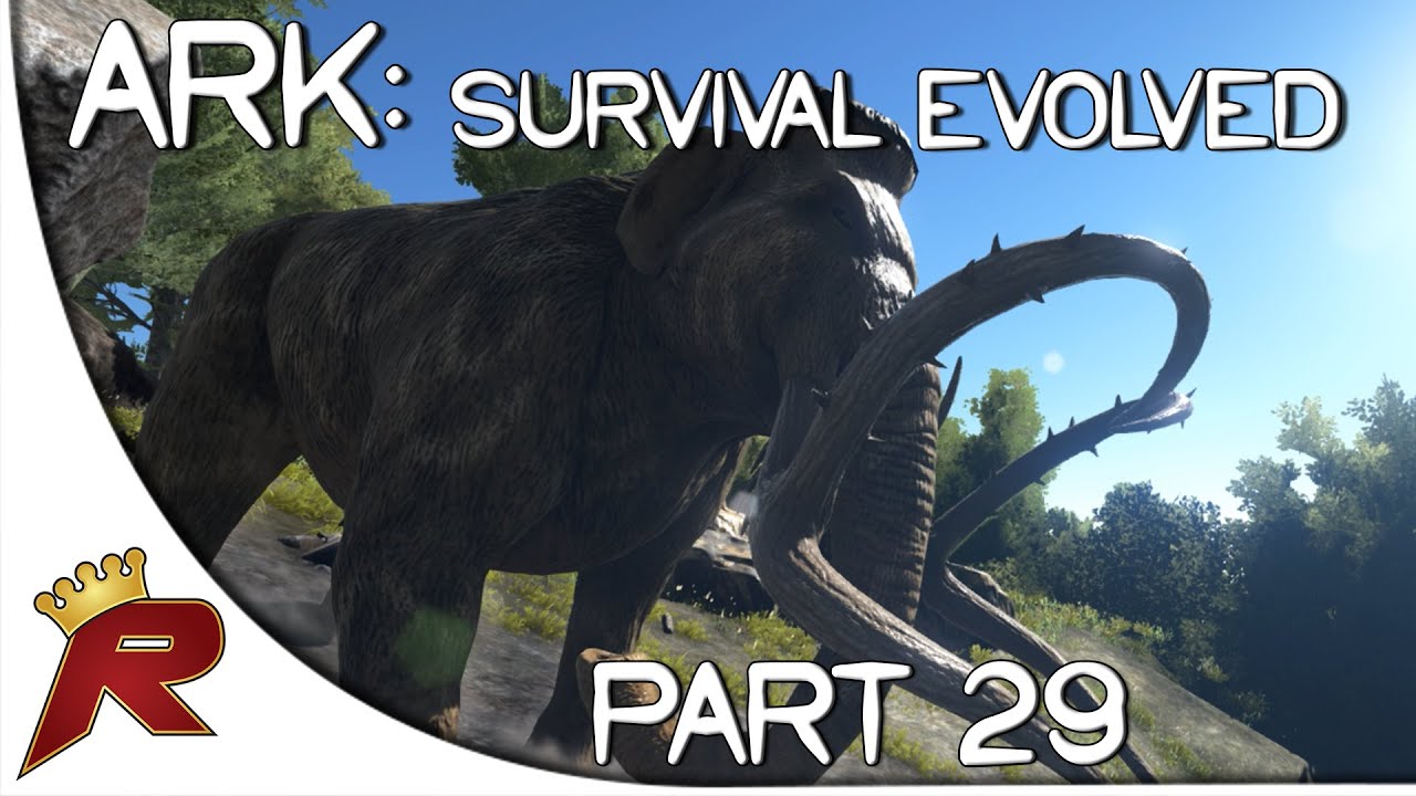 Ark: Survival Evolved Gameplay - Part 29: "Mammoths!" (Early Access ...
