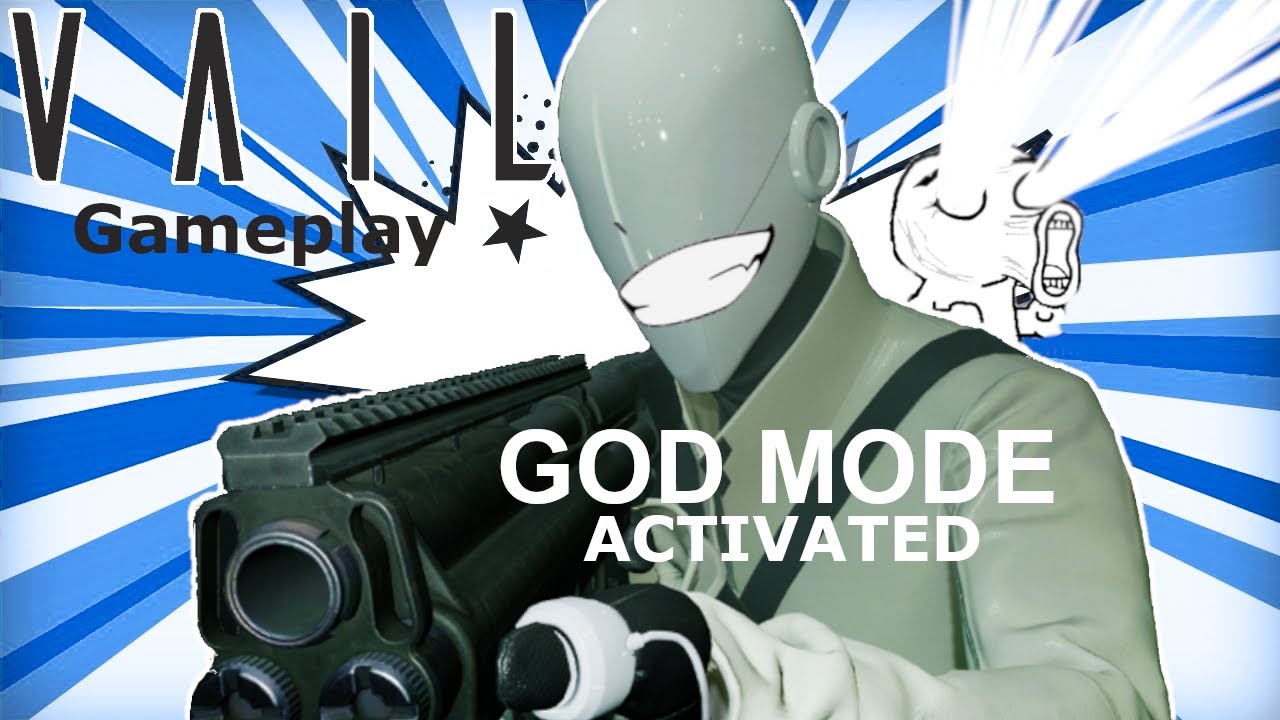 VAIL VR Gameplay - GodMode Activated - this FPS kicks - YouTube