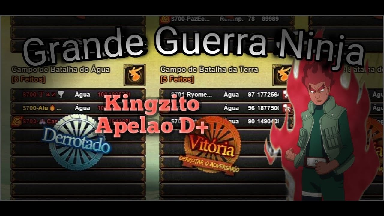 3 CONTRA 1 NA GGN | NARUTO ONLINE | - YouTube