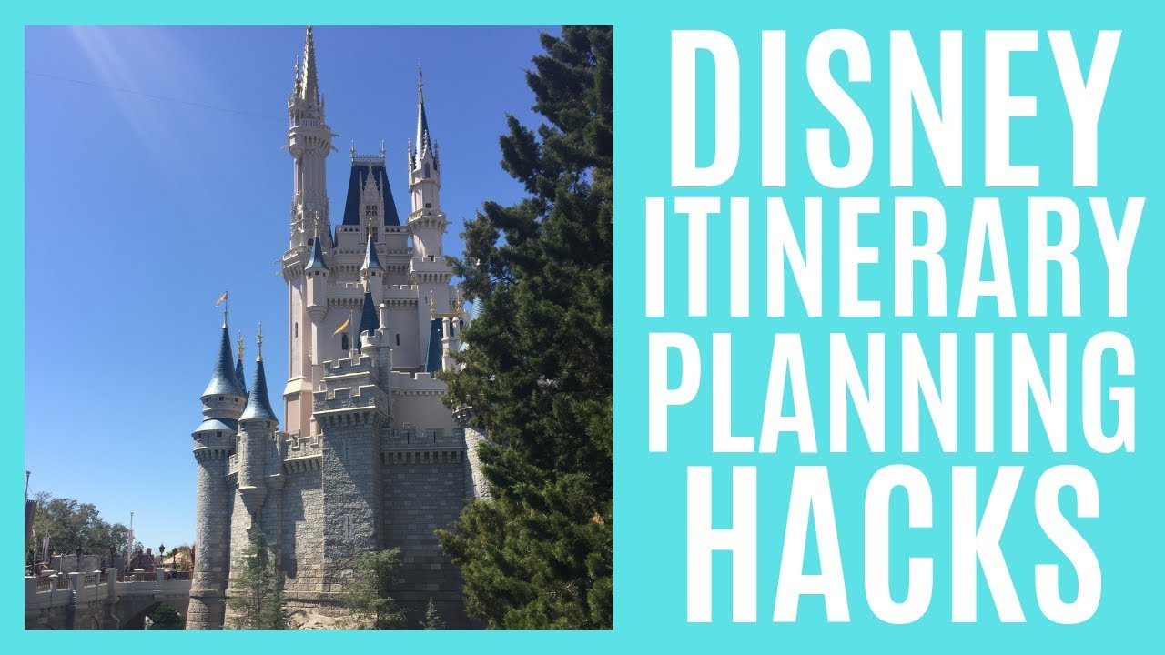 Disney Itinerary Planning Tips || How to Plan a Disney World Vacation ...