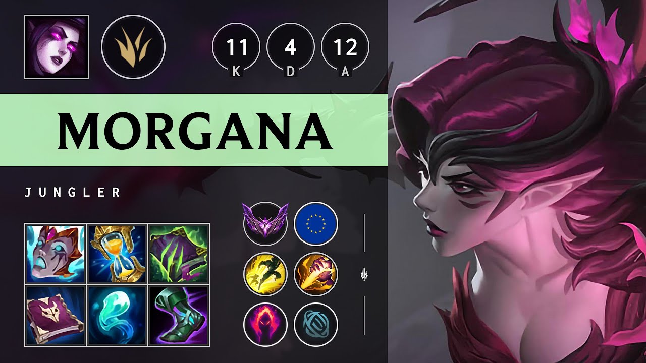 Morgana Jungle vs Hecarim: Unstoppable - EUW Master Patch 14.16 - YouTube