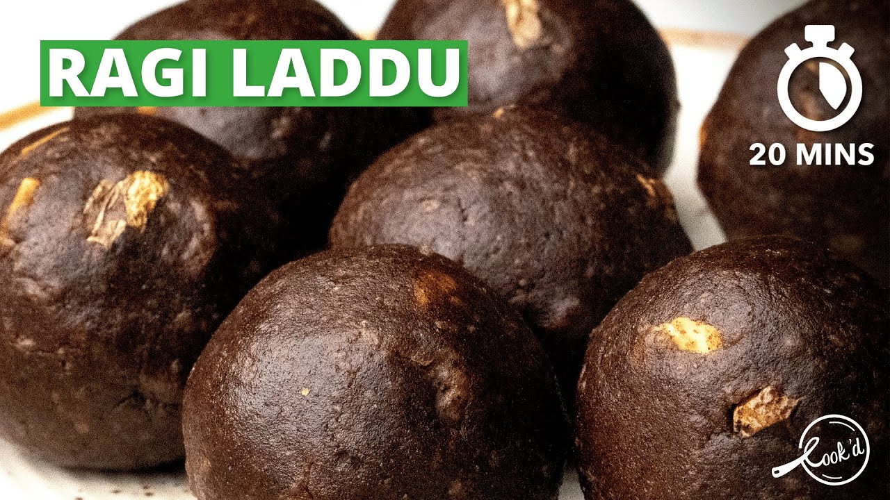 Ragi Laddu Recipe | Healthy Ragi Laddoo | Ragi Jaggery Laddoo | Healthy ...