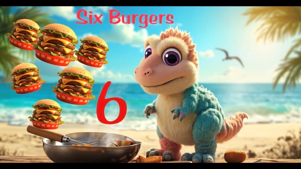 HELP DINO COUNT WITH FUN !!!! 1 - 10 COUNTING !! LEARNING WITH DINO ...