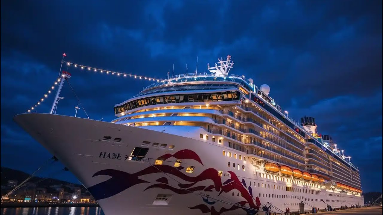 Luxury Cruise Ship Tour: Stunning Front, Interior & Backside Views ...