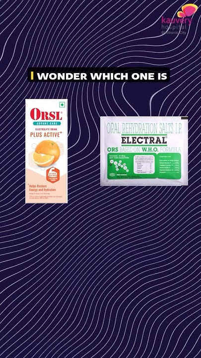 ORS vs ORSL – Are You Choosing the Right One? #ors #healthtips - YouTube