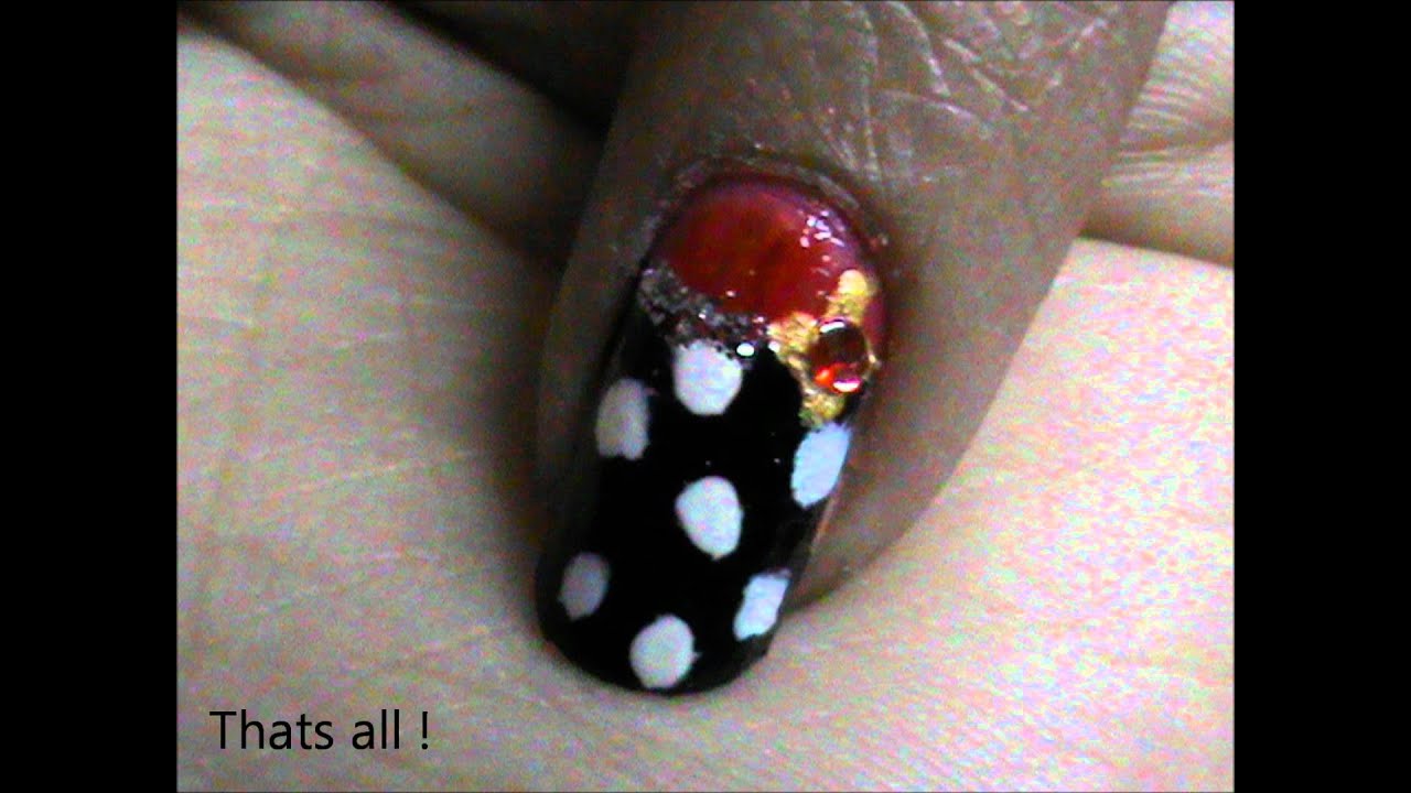Cover up a Bad Nail Design! - YouTube