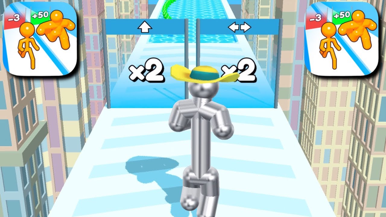 Tall Man Run | Mobile Game | GamePlay | Game walkthrough | ios android ...