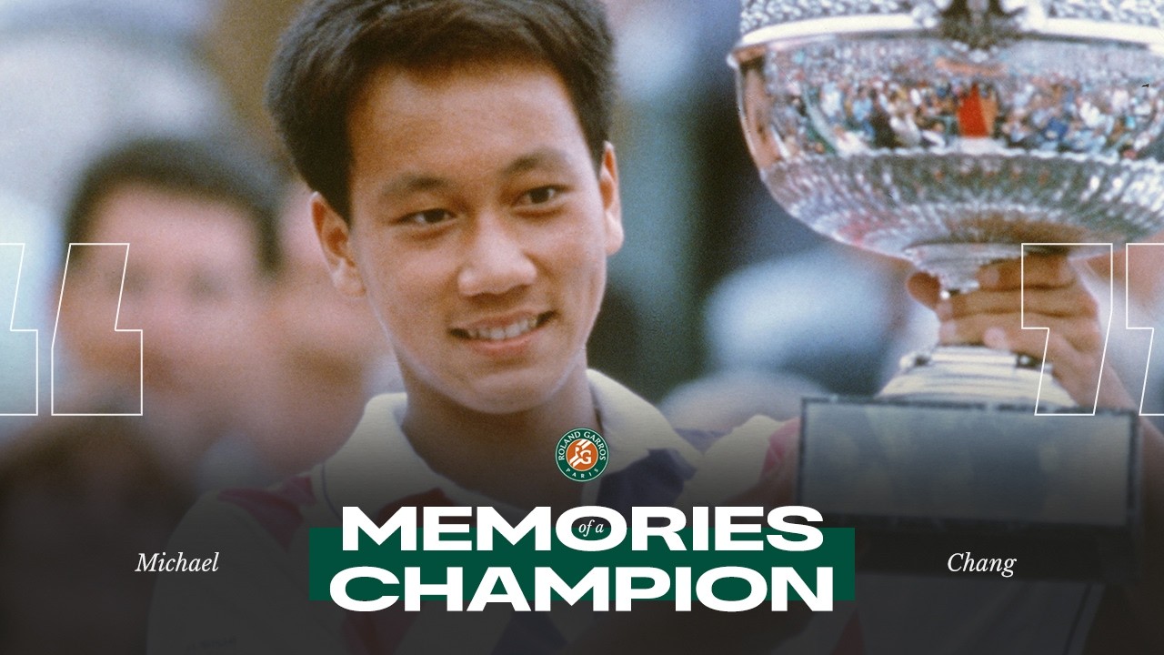 Memories of a champion w/ Michael Chang | Roland-Garros - YouTube