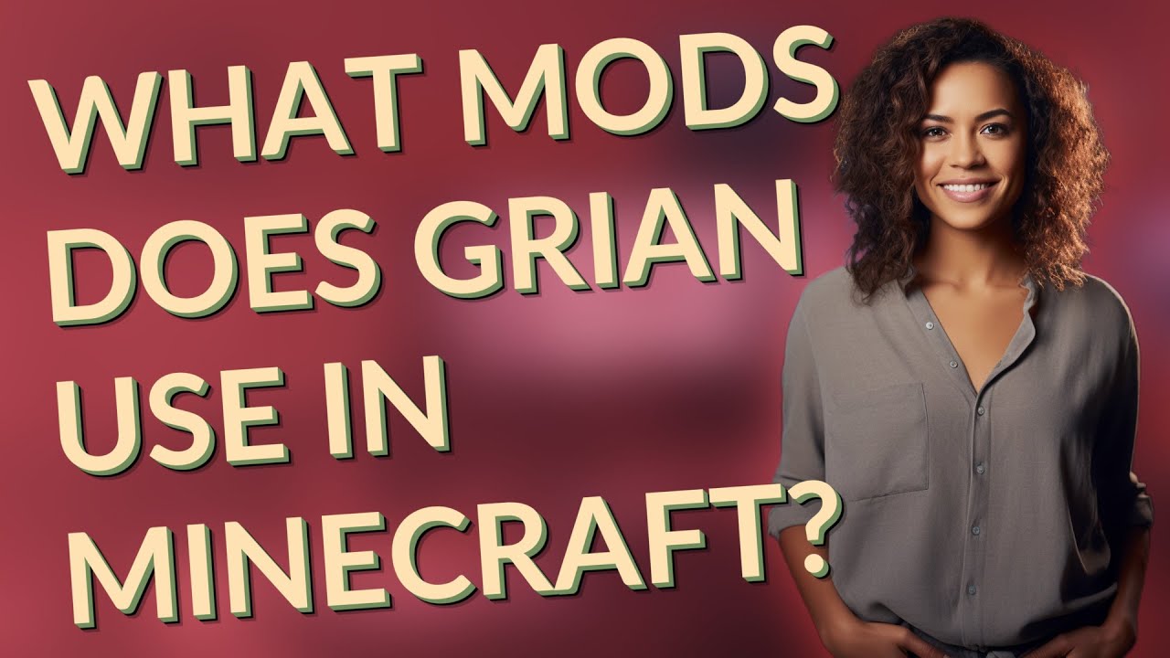 What mods does Grian use in Minecraft? - YouTube