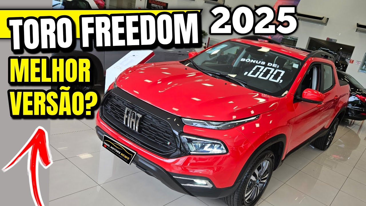 FIAT TORO FREEDOM 2025 AVALIAÇÃO E PREÇO ATUALIZADO #MELHOR VERSÃO DA ...