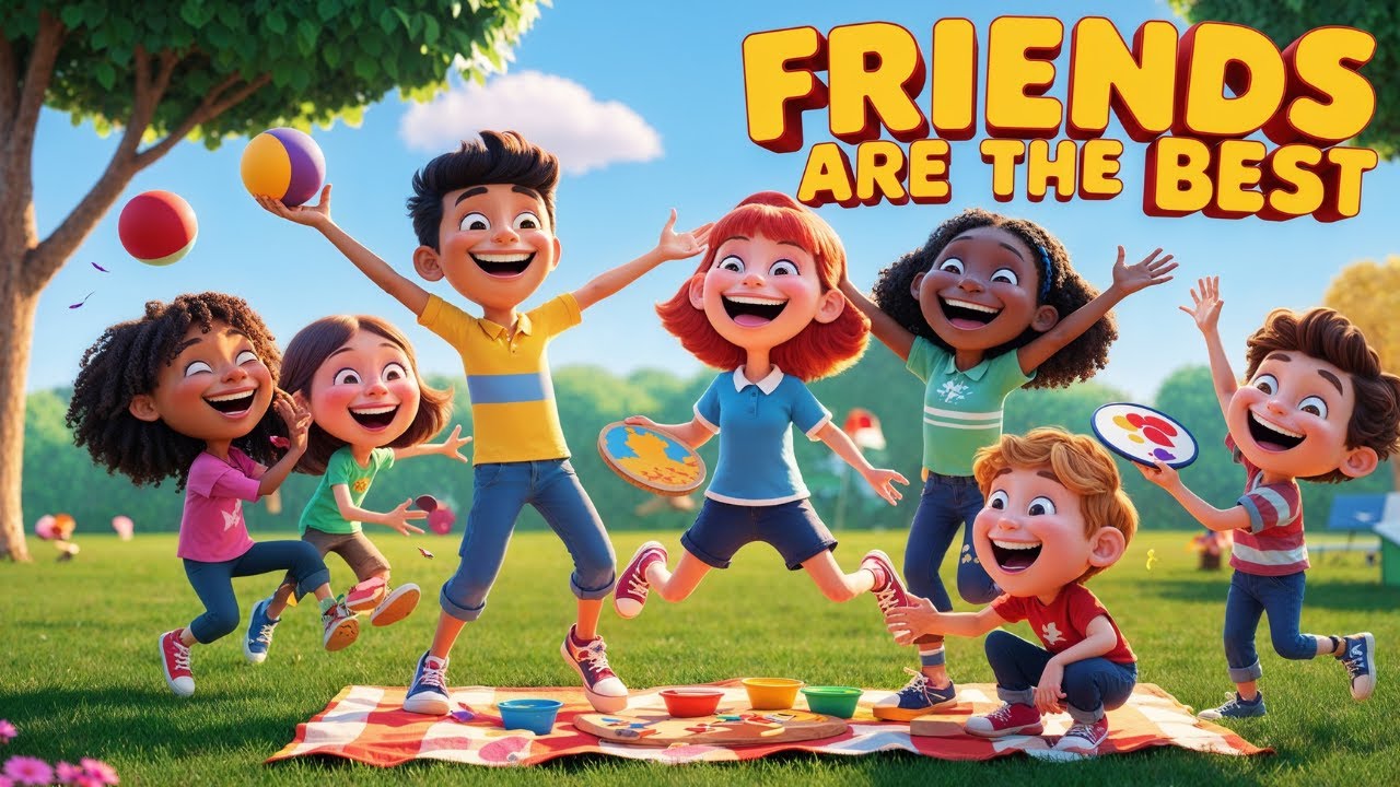 Friends Are the Best: My Best Friends Song! - YouTube