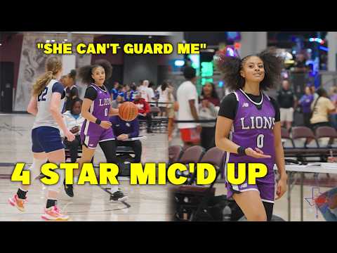 D1 COMMIT MIC’D UP!! 4 STAR Gianna Jordan TABC 2025