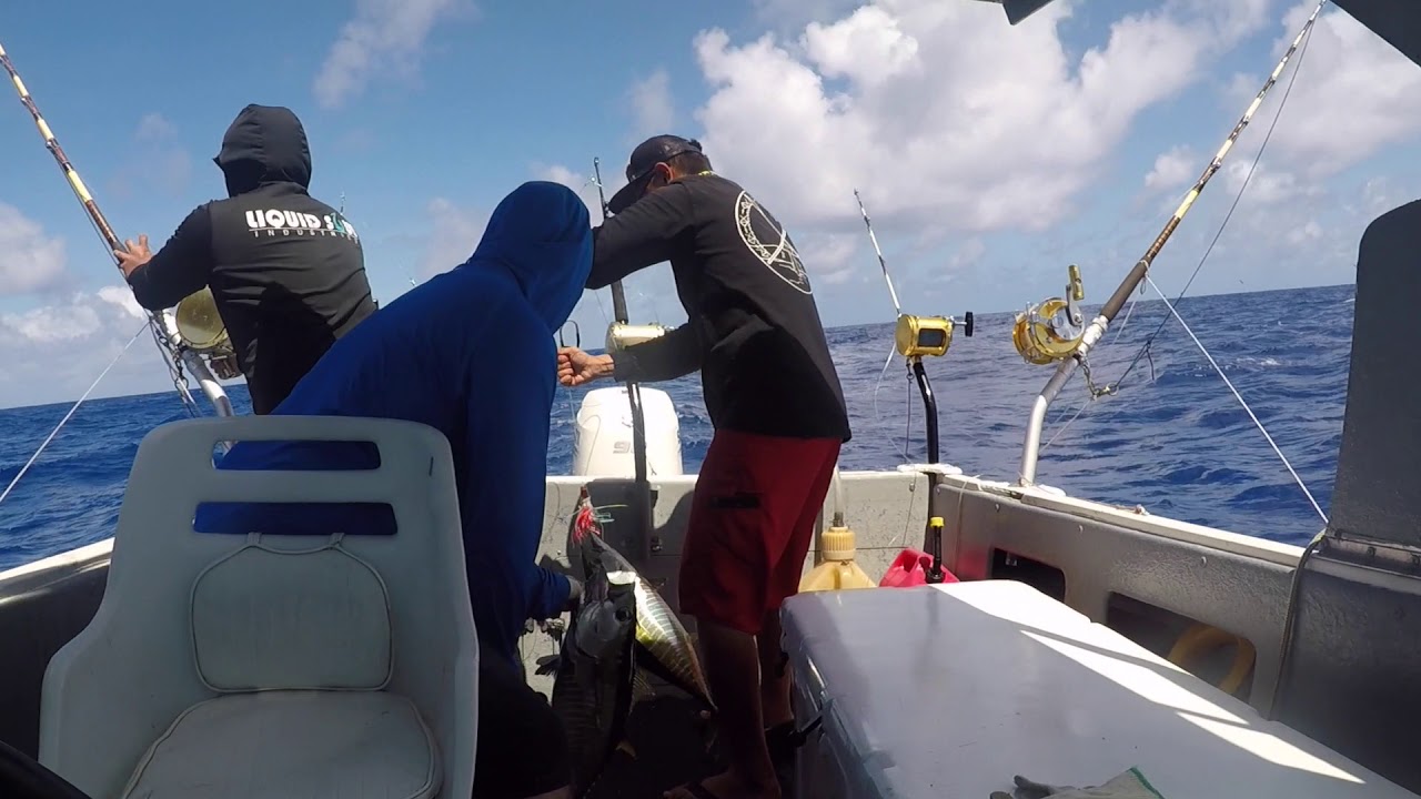 Quad Yellowfin Guam Fishing - YouTube