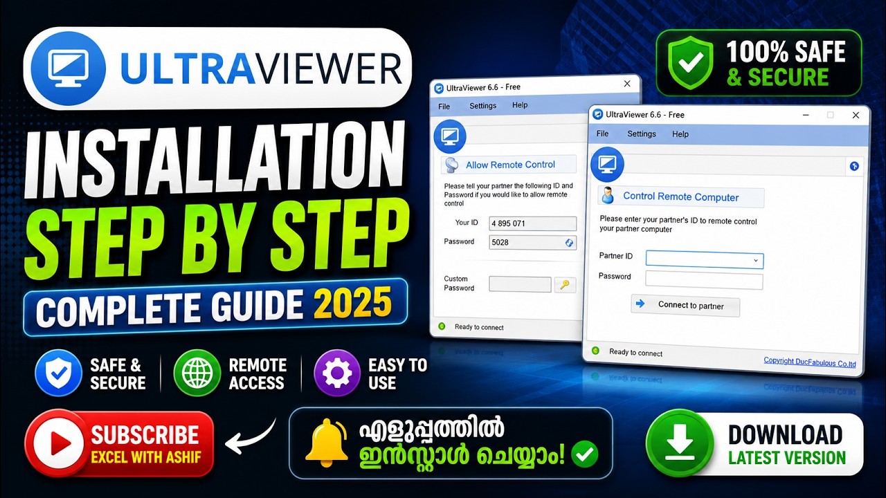 Installation Video UltraViewer - The Free Remote Desktop Software ...