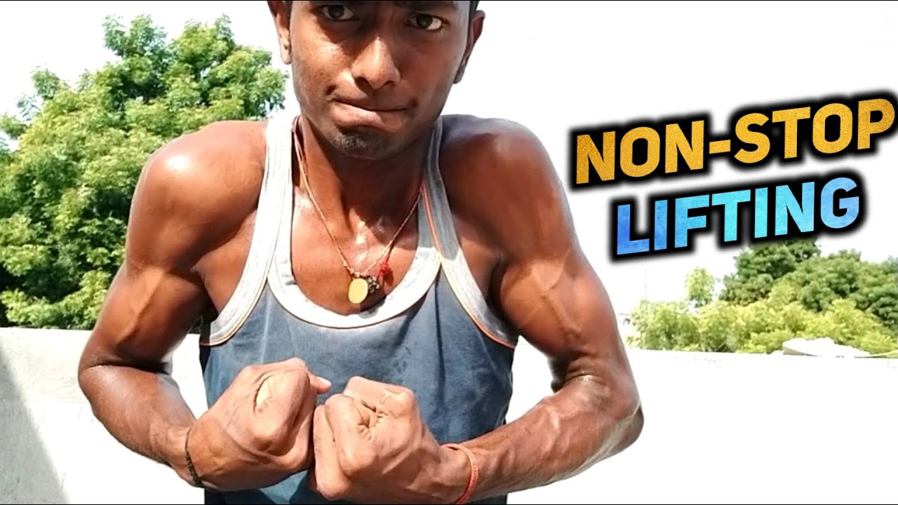 Non-stop lifting/Biceps Home workout/fitness motivation/Shan World ...