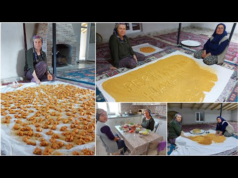 BİN BİR EMEKLE YAPILAN KÖY TARHANAMIZ HAZIR❗GÜNLÜK VLOG👍 KOMŞUMLA KAHVALTI🥰