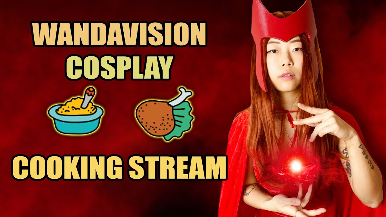 WandaVision Cosplay Cooking Highlights - YouTube
