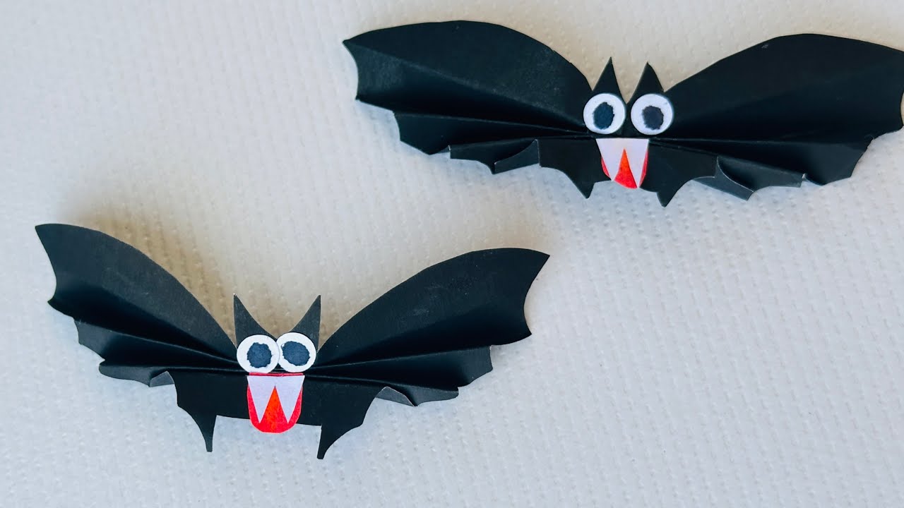Halloween Craft DIY | Halloween Decorations | Halloween Bat - YouTube