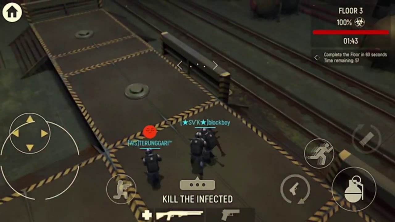 Zombie survival!! Tacticool | Area 39: descent! - YouTube