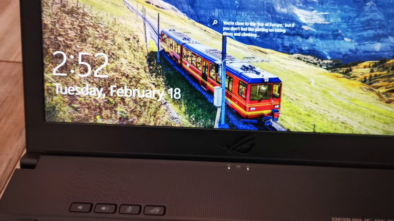 35. Asus Rog GU501GM I7 8750h 16gb Ram 128gb ssd 1tb gtx 1060 6gb full ...