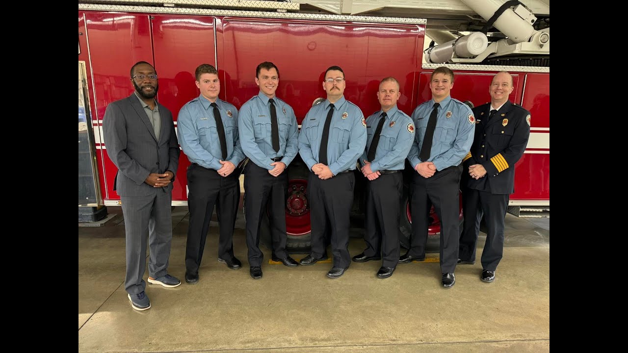 Waterloo Fire Rescue Swearing In Ceremony 11-16-2023 - YouTube